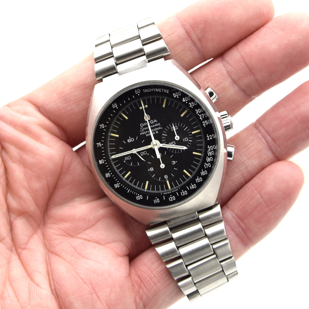 1970 Omega Speedmaster Professional Mark II 145.0014 fully renovated w ...
