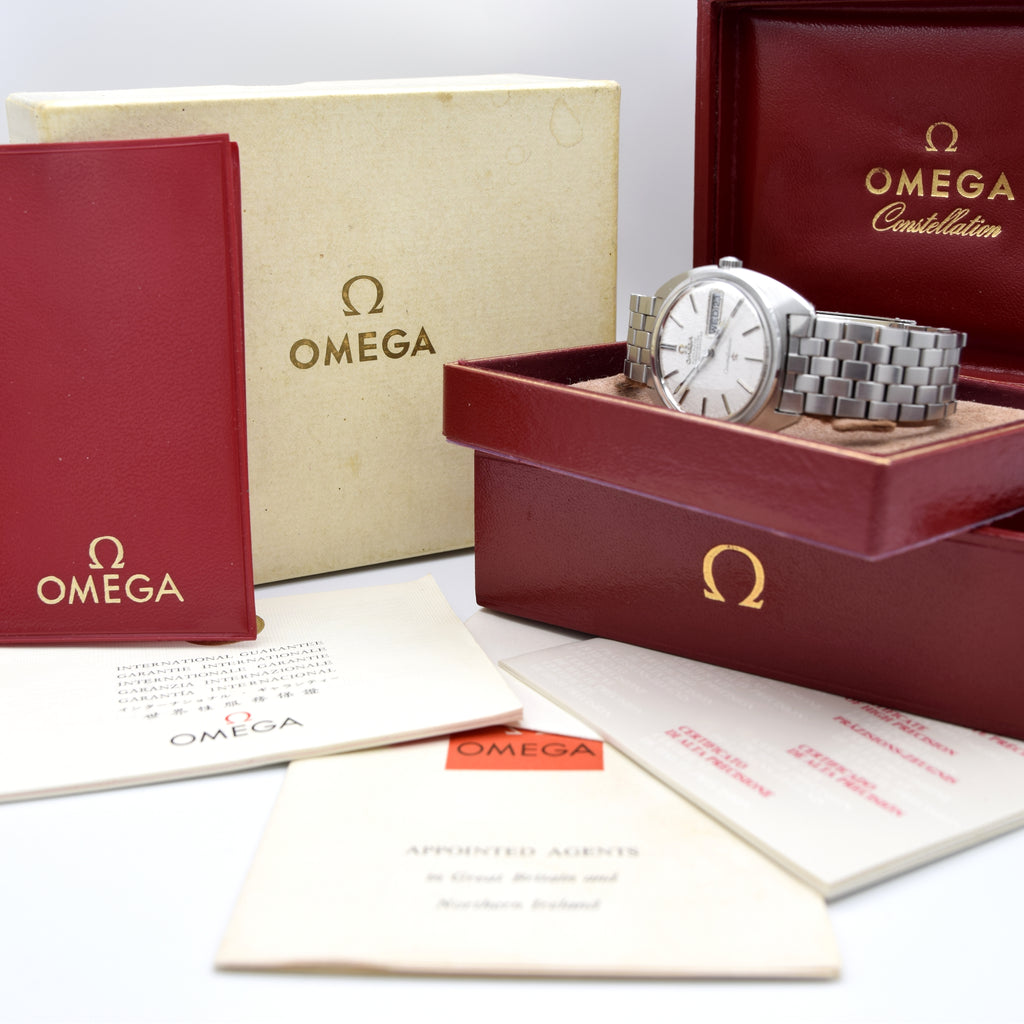1969 Omega Constellation "C Case" Automatic Chronometer Rare Day / Dat ...