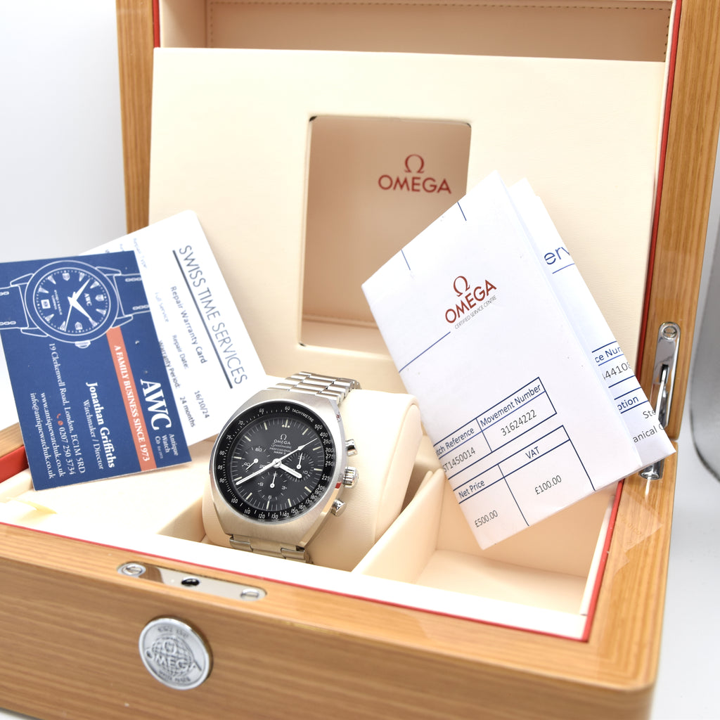 1972 Omega Speedmaster Professional Mark II 145.0014 fully refurbished ...