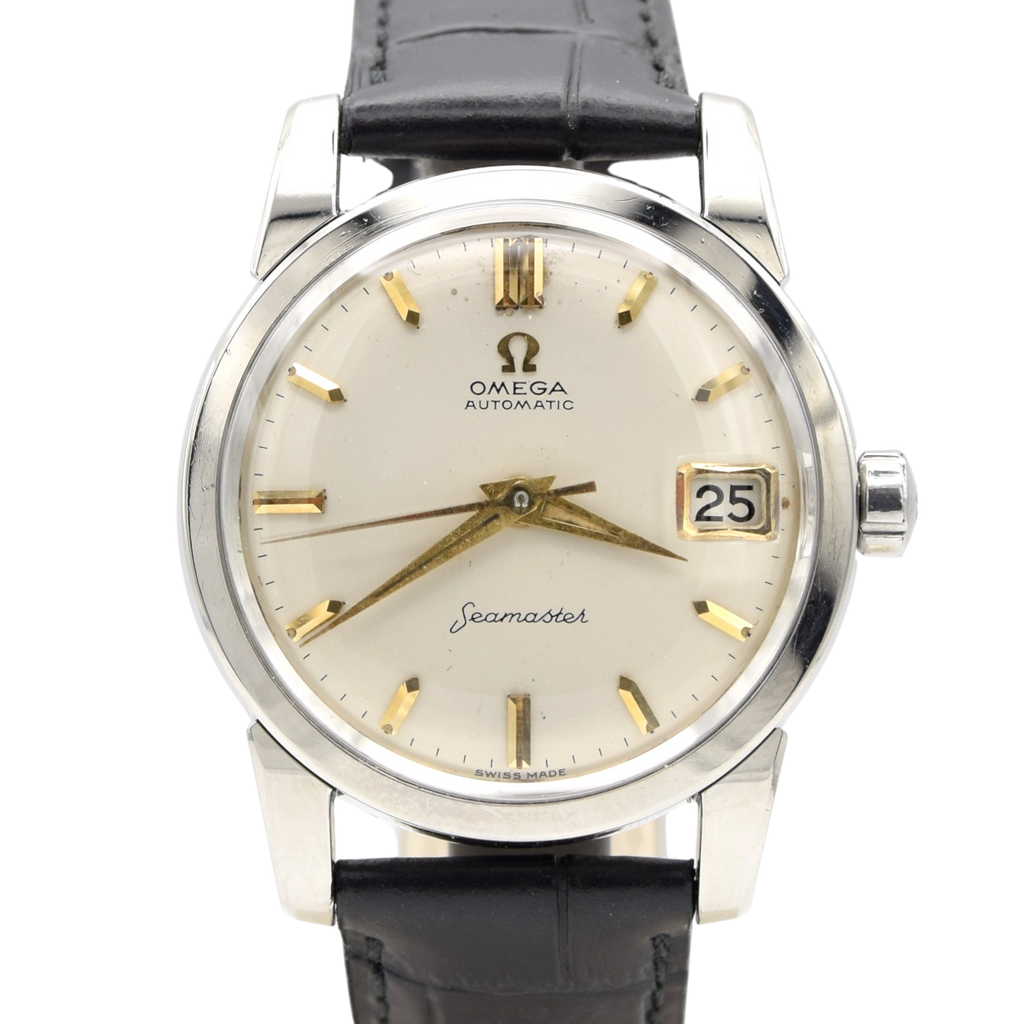 1958 Omega Seamaster Automatic Date Wristwatch Model 2849 with Origina ...