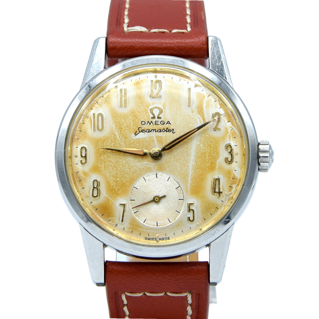 1961 Classic Omega Seamaster All Original rare Arabic dial patina with ...