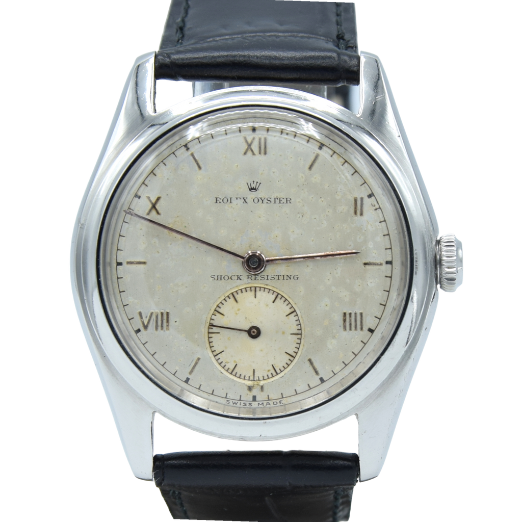 1944 Rolex Oyster Model 4377/4461 in 34mm Stainless Steel Oyster Case ...