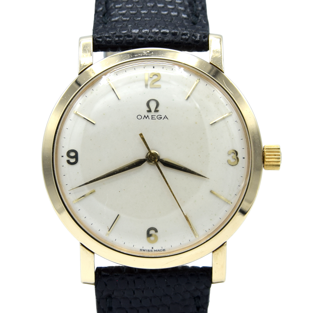 1959 Omega Dress Watch in Solid 9ct Gold English Case Model 14142 all ...