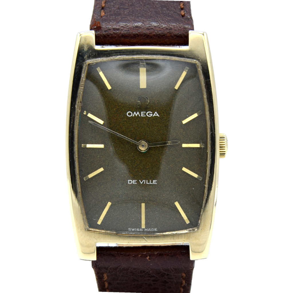 1969 Omega De Ville Unisex Rectangular Wristwatch Model 111.5085 with ...