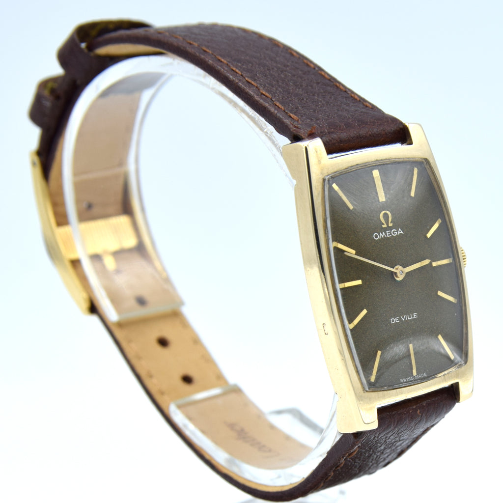 1969 Omega De Ville Unisex Rectangular Wristwatch Model 111.5085 with ...