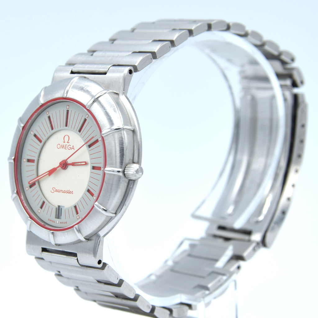 1986 Rare Omega Seamaster Dynamic II 'Spider' Quartz Date with Two Ton ...