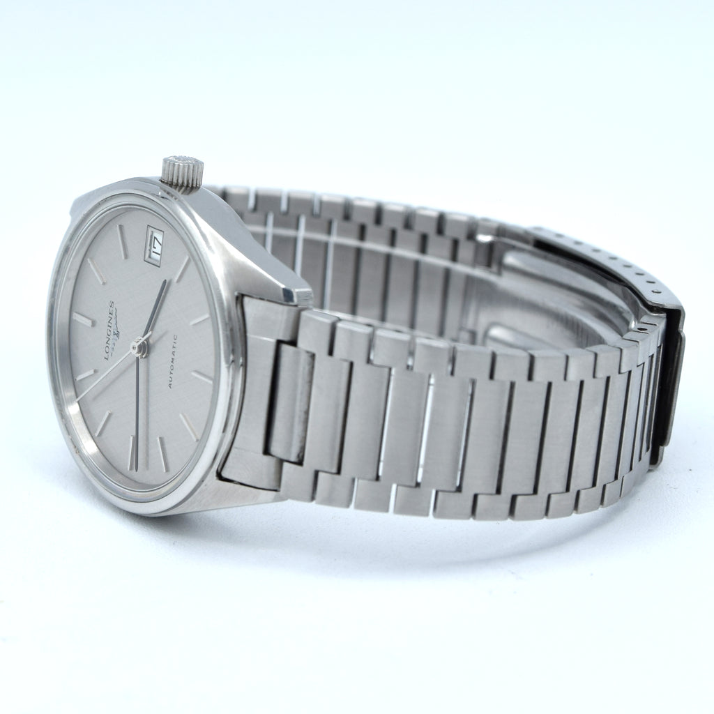 1990s Longines simple Elegant Automatic & minimalist bracelet watch 16 ...