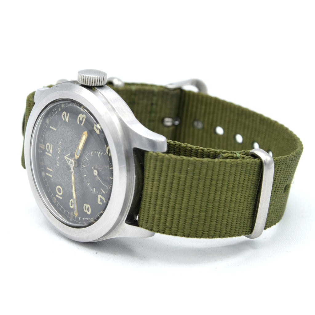 1940s Cyma Original British Military Issue Wristwatch WWW Army Watch W ...