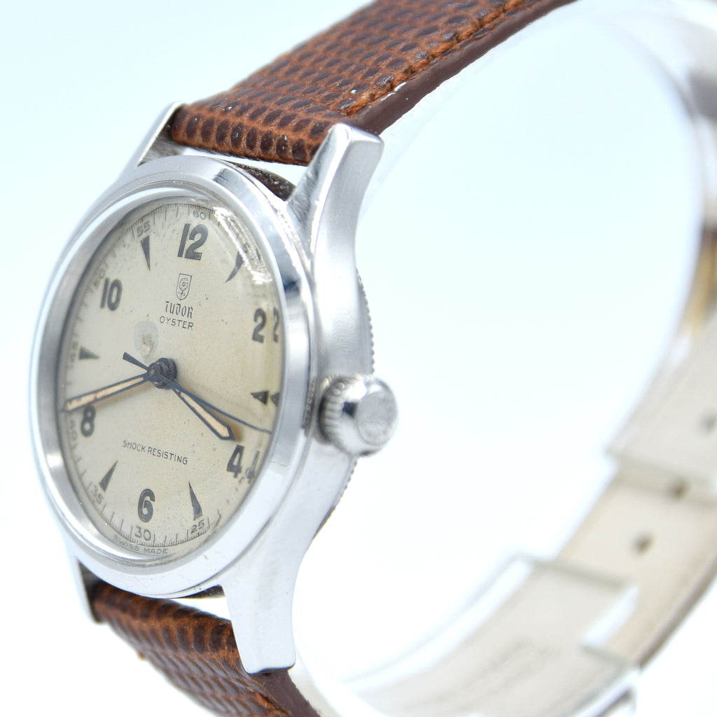 1940s Tudor Oyster Model 4453 All Orginal with Mixed Arabic Numerals i ...