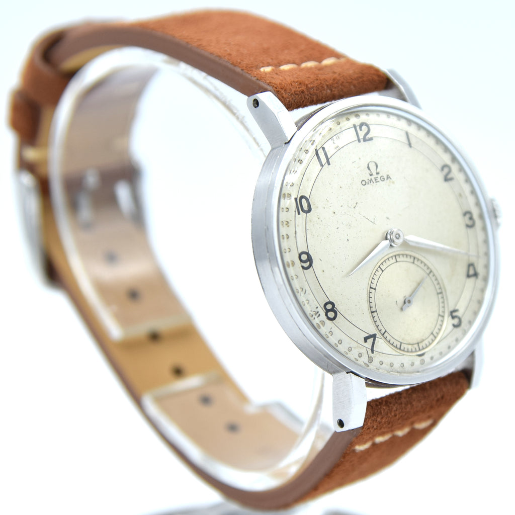 1939 Omega with Two Tone Dial and Arabic Numerals Cal 30T2 Model 2180 ...