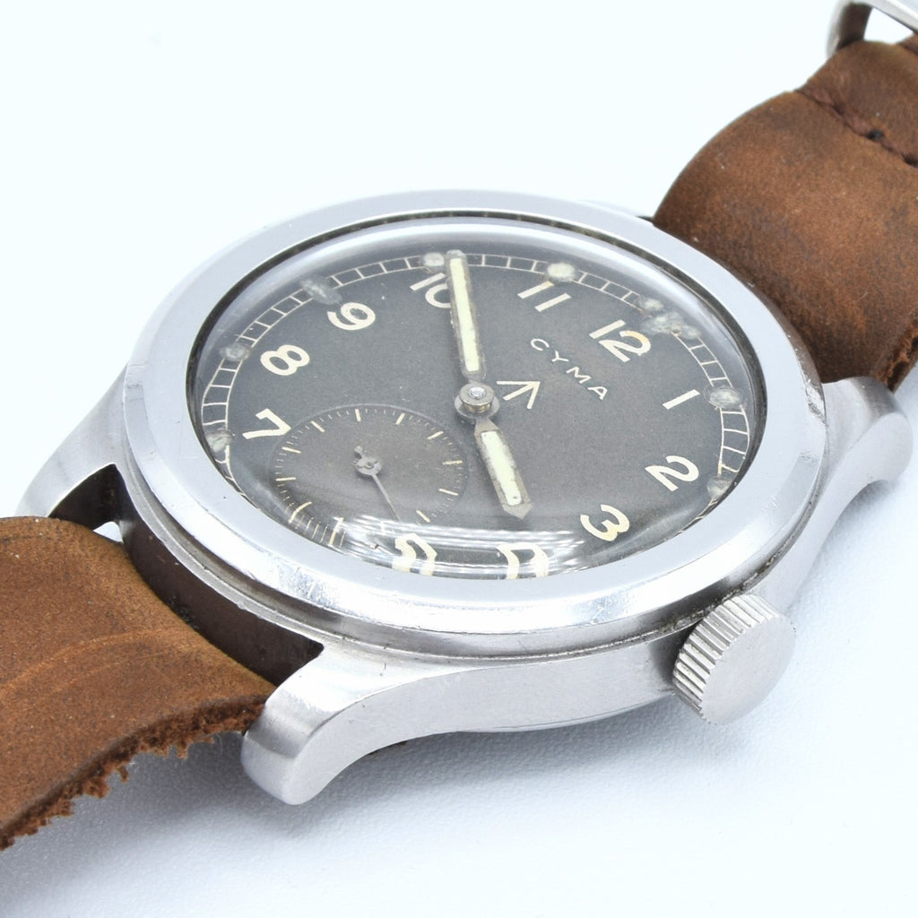 1940s Cyma Original British Military Issue Wristwatch WWW Army Watch W ...