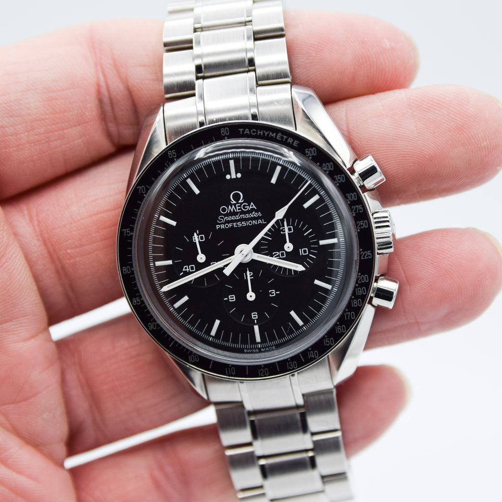 2009 Omega Speedmaster Professional "Moon Watch" Model 357.05000 in St ...
