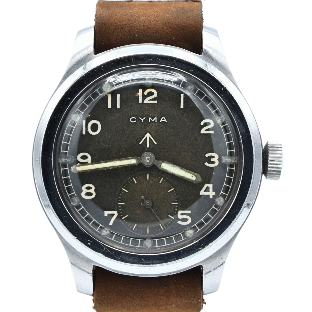 1940s Cyma Original British Military Issue Wristwatch WWW Army Watch W ...