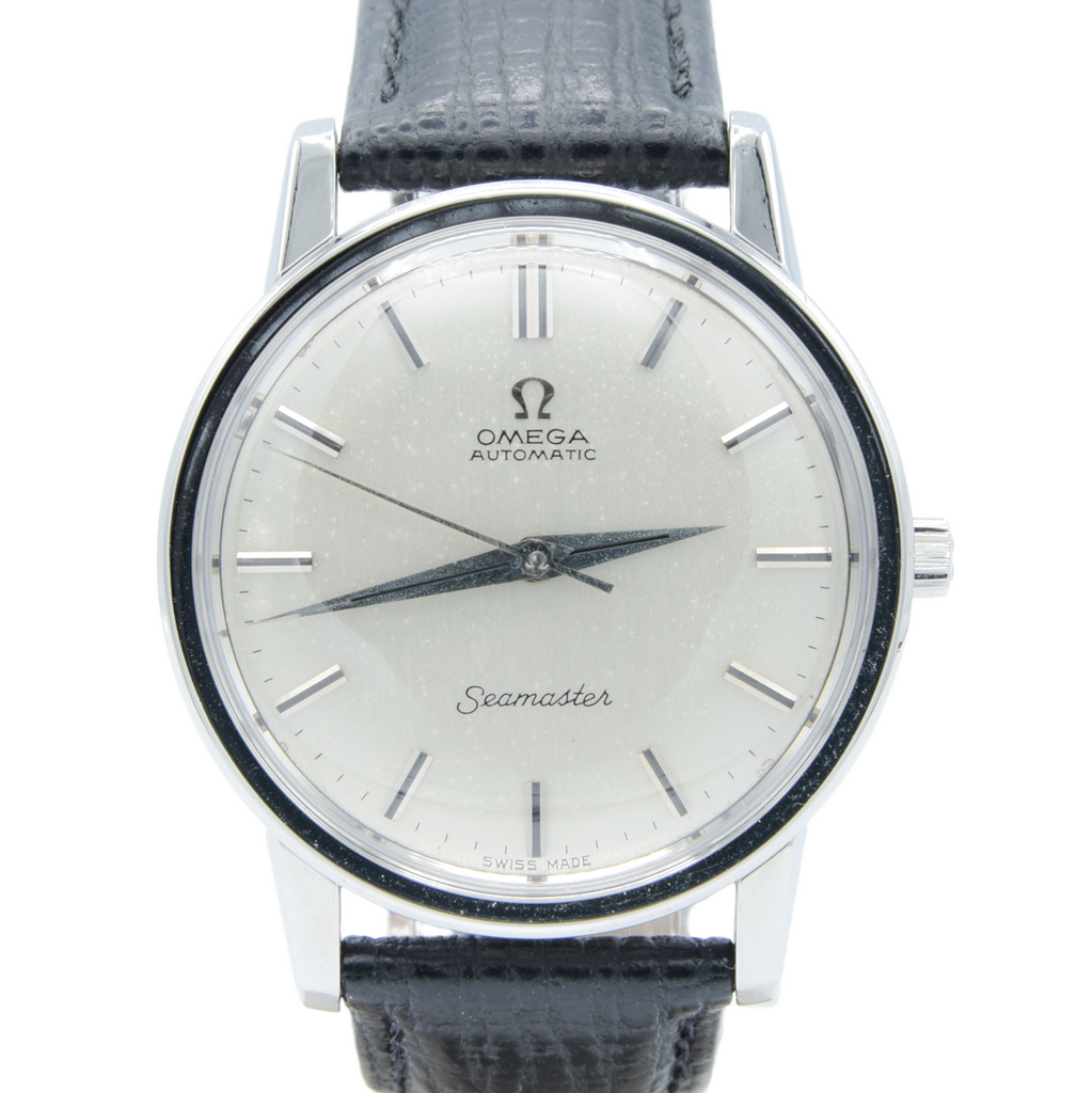 1965 Omega Seamaster Automatic Model 165003 with Satin Silvered Dial i ...