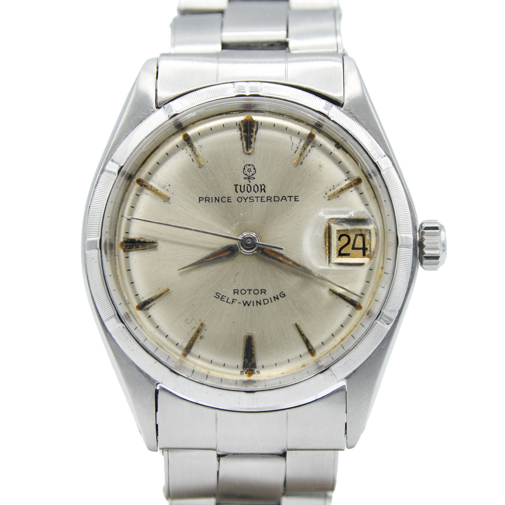 1963 Tudor Prince Oyster Date 34mm Model 7966 in Stainless Steel on Oy ...