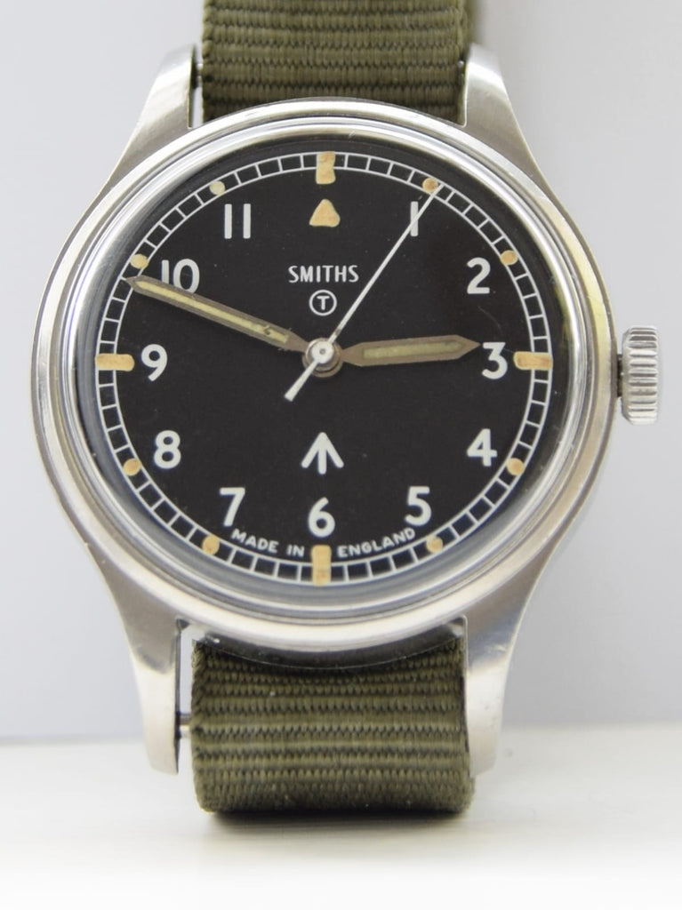 1970 Smiths W10 British Military Issue Wristwatch | Antique Watch Co